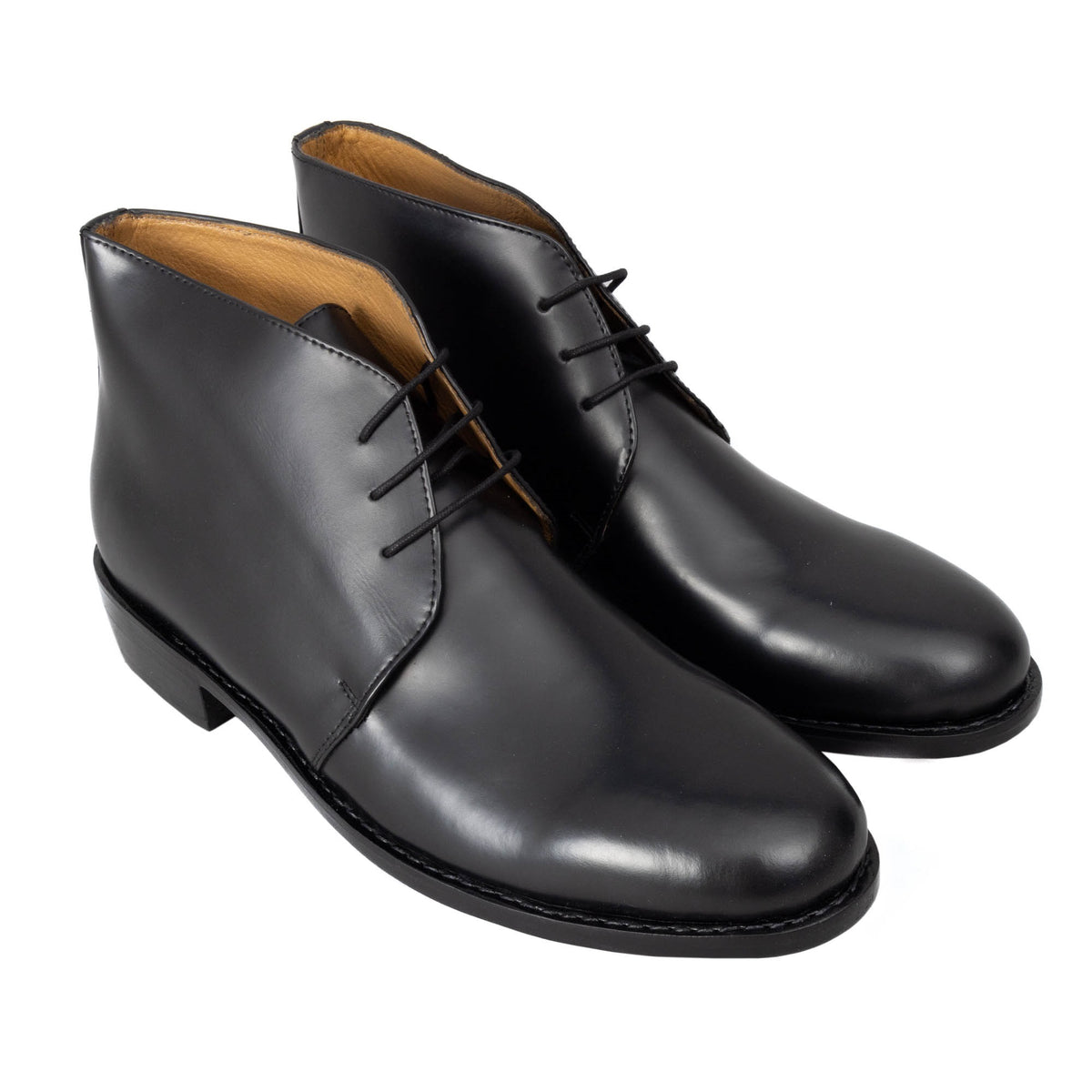 George Boot - Black Leather – Royal Yorks Direct