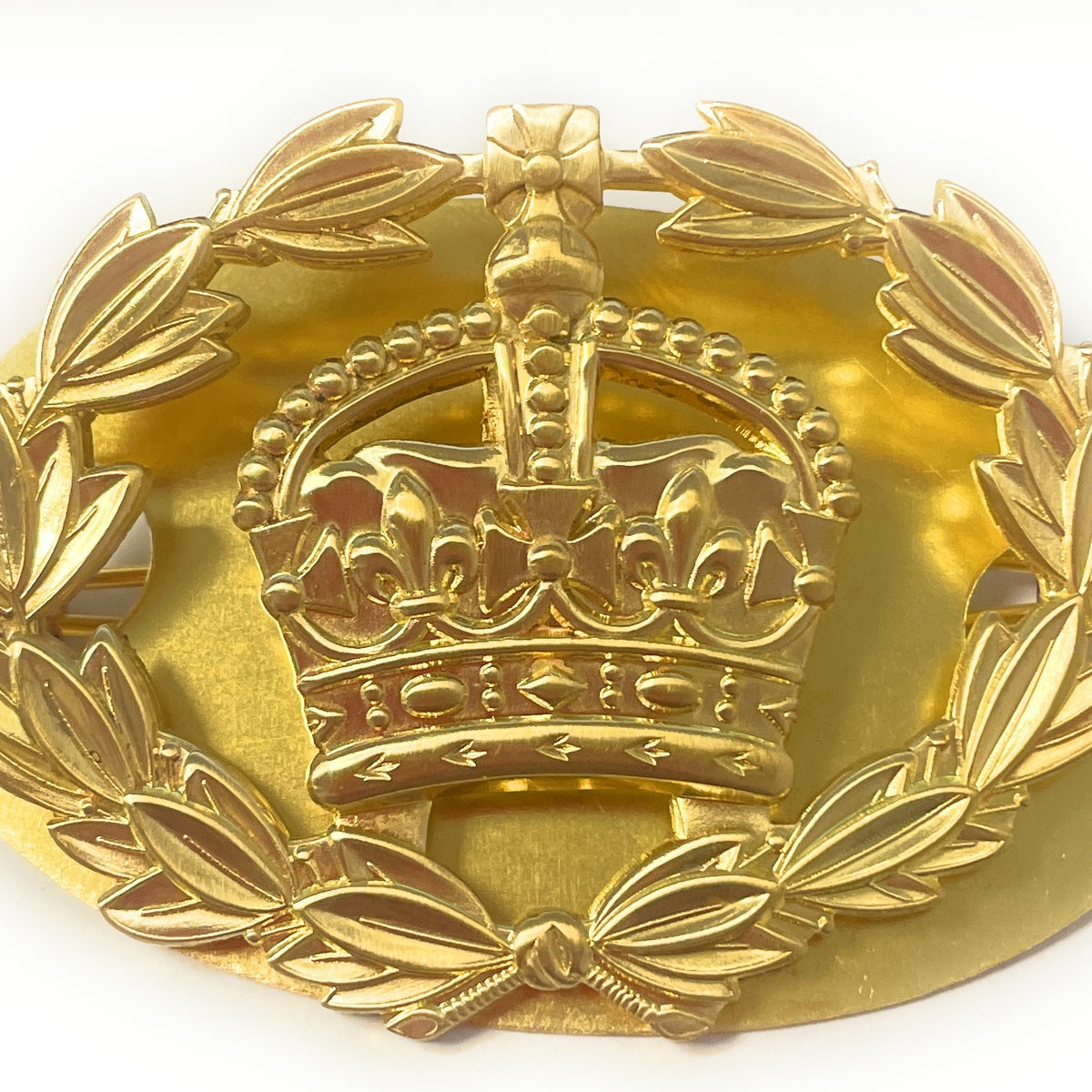 RQMS - Brass Rank Badge - Back Plate & Shanks - Tudor Crown – Royal ...